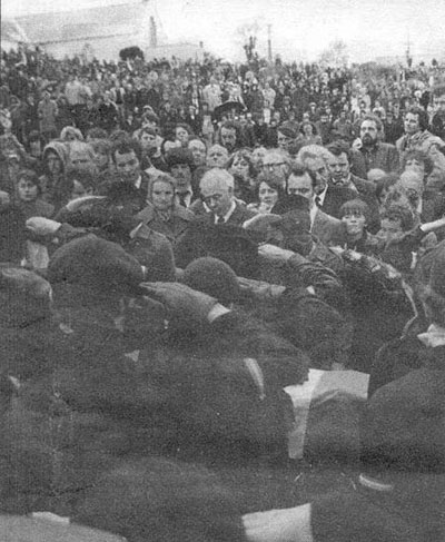 SCENES FROM THE FUNERALS: Raymond McCreesh