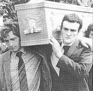 SCENES FROM THE FUNERALS: Thomas McElwee